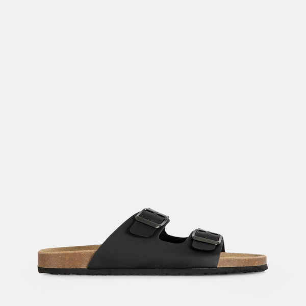 Remy | Vybe | Womens Sandal Slide Dual Strap Adjustable Buckles | Spendless