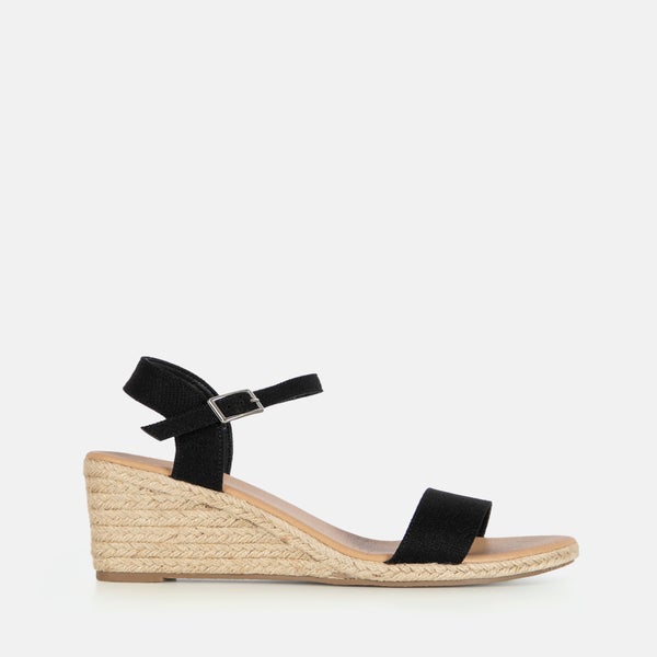 Lindsay | Vybe | Buckle Strap Espadrilles Wedge | Women's