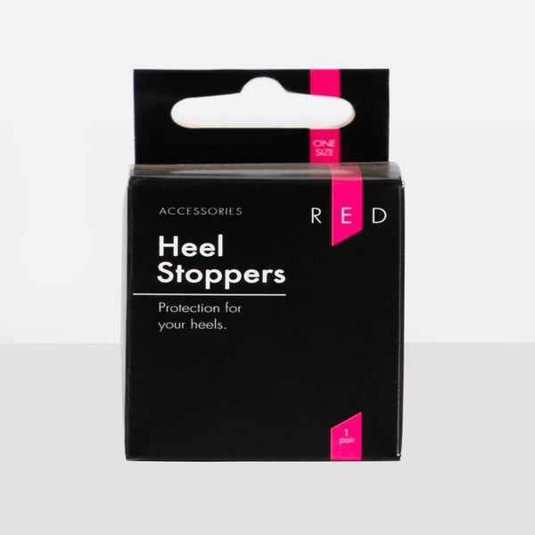 Heel Stoppers | Red | Shoe care heel stiletto protection lawn