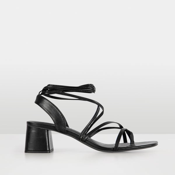 Frida | Wildfire | Strappy Low Block Heel | Women's
