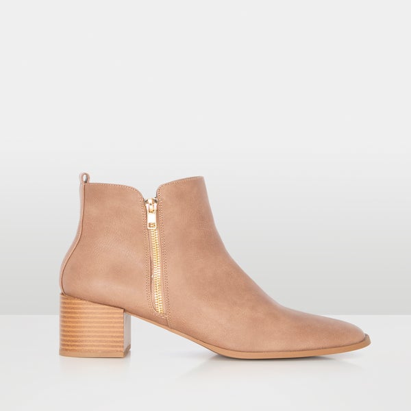 Louie | Wildfire | Zip Up Ankle Boot | Women's
