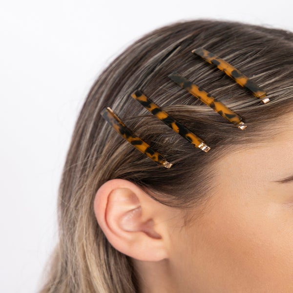 Slide Hair Clips 4Pk | Wildfire | Womens Hair Accessory