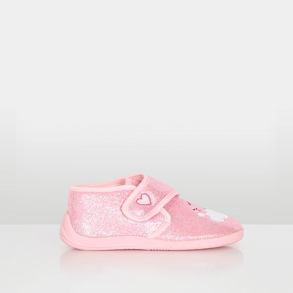 Prance | Little K | Girls Touch Fastening Slipper Boot | Spendless