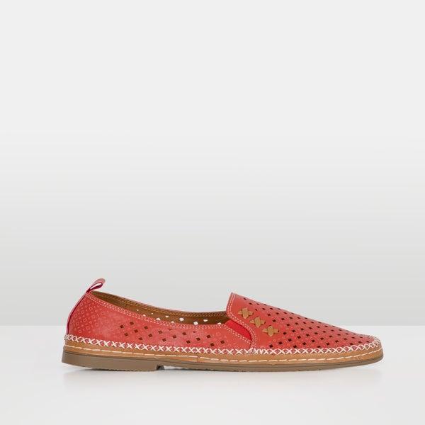 Winona | Vybe Lifestyle | Laser Cut Out Flats | Women's