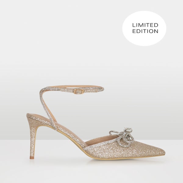 Desire | Wildfire | Rhinestone Cocktail High Heel | Women's