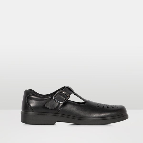 Script | Everflex | Mary-Jane Buckle School Shoe | Women's